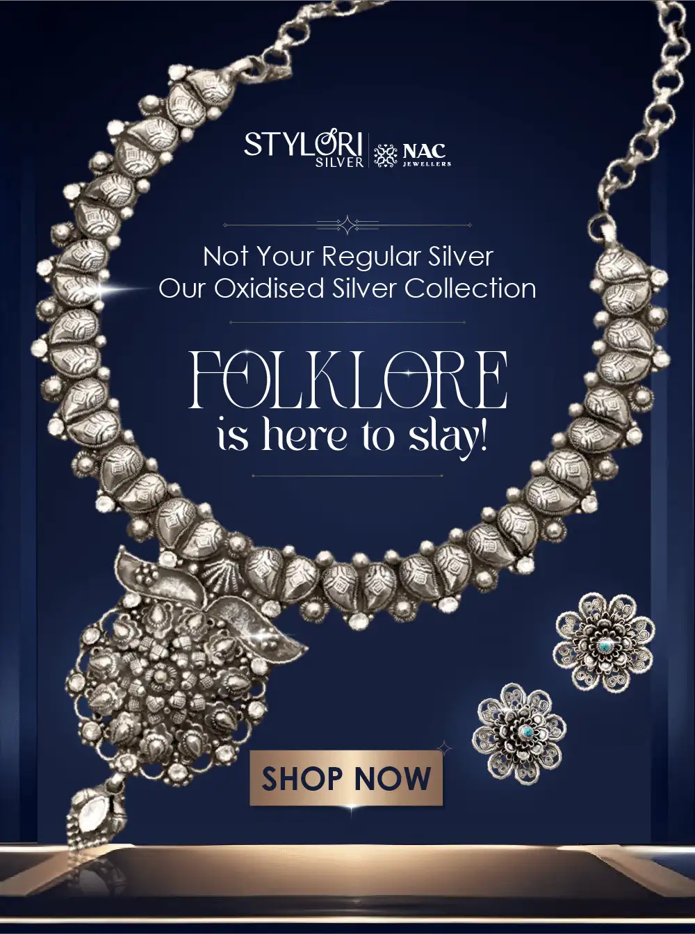 Explore silver jewellery online at Stylori